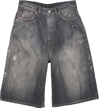 Acne Studios Homme, Shorts, Noir, Taille: XS Loose-Fit Denim Shorts