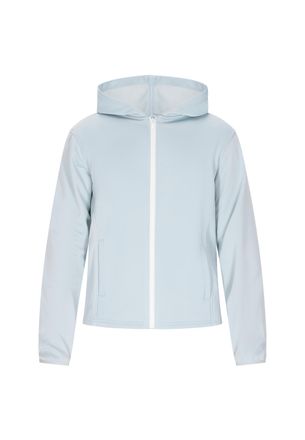 Dreimaster Dreimaster Jacke M&auml;nner Blasses T&uuml;rkis Weiss