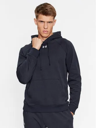 Under Armour Sweatshirt Ua Rival Fleece Hoodie 1379757 Schwarz Loose Fit