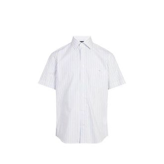 Eden Park Chemise manches courtes &agrave; rayures en coton