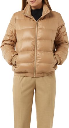 Comma Pufferjacke mit Stehkragen und Rippb&uuml;ndchen