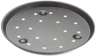 Lacor Lacor-67824-PERFORATED PIZZA PAN,ALUMINIUM 24, Noir