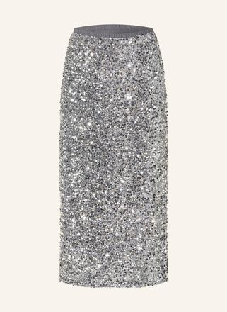 Y.A.S. Rock Mit Pailletten silber