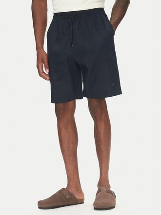 Emporio Armani Stoffshorts EM000681 AF12356 UB102 Dunkelblau Regular Fit