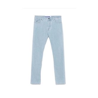 Jacob Cohen Slim Fit Hellblaue Jeans mit Rissen - - Jeans - Herren - Blau - W30