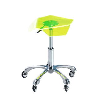 Generic Ergonomischer Sattelhocker mit Rollen, h&ouml;henverstellbarer Arbeitshocker, 220 Pfund Tragkraft, geeignet for H&auml;user, Bars und Restaurants(Color-3)