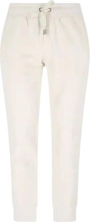 Dolce & Gabbana Homme, Pantalons, Beige, Taille: XL Pantalon de jogging en jersey stretch avec &eacute;tiquette