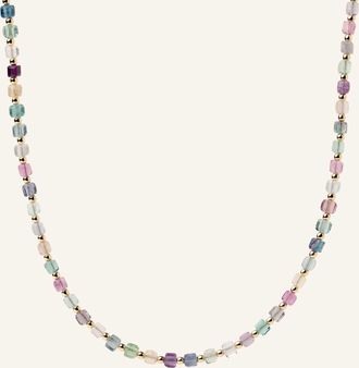 Alisia Alisia Halsketten Fluorite By Glambou gold