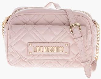 Moschino LOVE Quilted Faux Leather Camera Bag size Unica