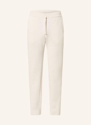 Maerz Maerz Muenchen Piqu&eacute;-Strickhose Im Jogging-Stil Regular Fit weiss