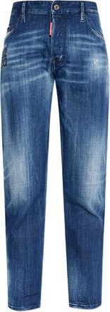 Dsquared2 Straight-Leg Jeans - Blue