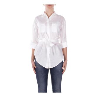 Ralph Lauren Femme, Blouses et Chemises, Blanc, Taille: 40 FR Chemises Ralph Lauren