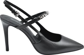 Michael Kors Femme, Chaussures, Noir, Taille: 37 1/2 EU Dina Flex Slingback Pump