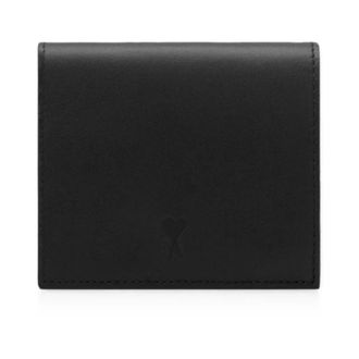 Ami Brieftasche aus Rindsleder - - Accessories - Herren - Schwarzk - ONE SIZE