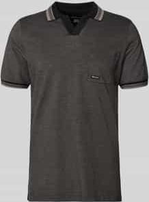 s.Oliver Red Label Regular Fit Poloshirt aus reiner Baumwolle Modell OPEN COLLAR POLO