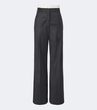 R&oacute;he R&oacute;he Pantalon ample en laine vierge