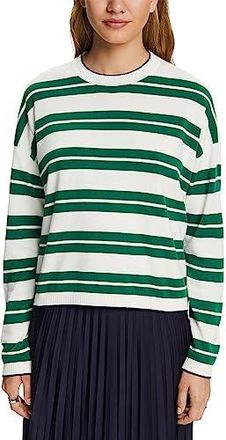 Esprit 073ee1i301 Sweater, 302/vert foncé 3, S Femme