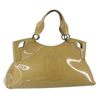 Cartier Sac &agrave; main vintage Pre-owned - Femme - Pre-owned - Jaune - Taille: ONE Size