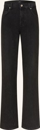 7 For All Mankind Wide Leg Jeans Tess schwarz