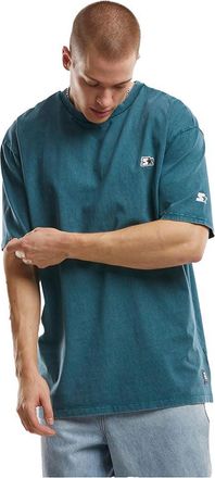 Starter Black Label Starter Essential Oversize Acid Tee Teal Acid Washed, M