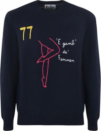 MC2 Saint Barth Herren, Strickwaren, Blau, XLGr&ouml;&szlig;e