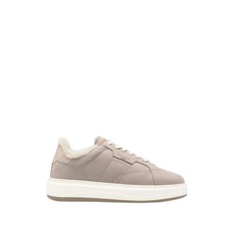 Woolrich Ledersneaker - - Shoes - Damen - Grau - 36 EU