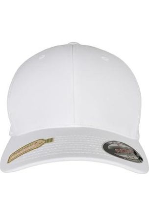 Flexfit Casquette de Baseball Unisexe en Polyester recycl&eacute;, Blanc, L/XL