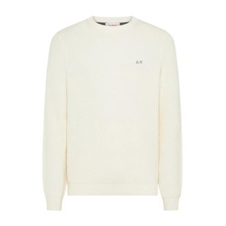 Sun 68 Rice Knitway Sweater - - Knitwear - Herren - Wei&szlig; - XL