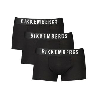Dirk Bikkembergs Schwarze Baumwollboxer-Unterw&auml;sche-Packung - - Underwear - Herren - Schwarzk - XL