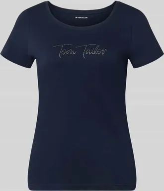 Tom Tailor Regular Fit T-Shirt aus reiner Baumwolle