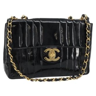Chanel Pre-owned Schultertasche aus beschichtetem Canvas - - Pre-owned - Damen - Schwarzk - ONE SIZE