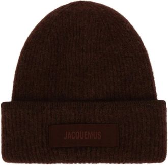 Jacquemus Le Bonnet Gros Grain - - Accessories - Herren - Braun - ONE SIZE