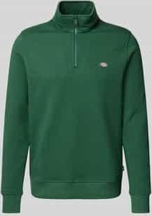Dickies Sweatshirt mit Troyer-Kragen Modell OAKPORT