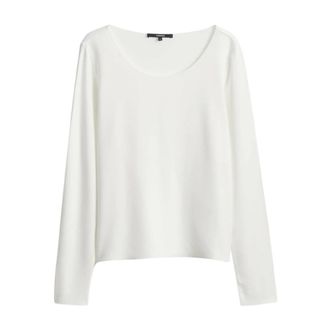 someday Kirosa Soft Long - - Tops - Damen - Wei&szlig; - XL