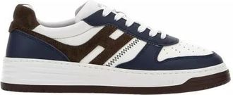 Hogan Low-Top Sneaker - White/Blue Sneakers - Gr. 10 - in Schwarz - f&uuml;r Damen