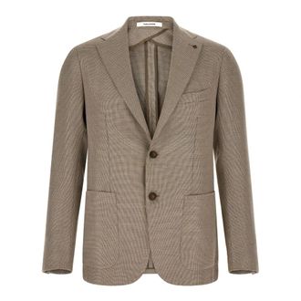 Tagliatore Montecarlo Blazer - - Jackets - Herren - Braun - 4XL