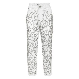 Philipp Plein Jeans Mom Fit - - Jeans - Damen - Mehrfarbig - W28
