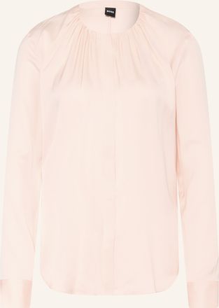 HUGO BOSS Bluse Banorah Mit Seide rosa