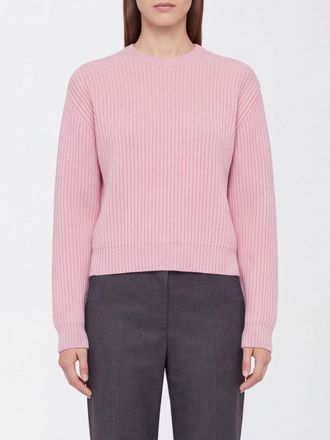 Jil Sander Pull &agrave; col rond en pure laine avec &eacute;paules tombantes