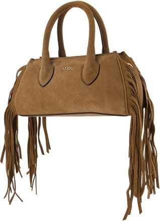 Amiri Calfskin Leather Shoulder Bag - Brown