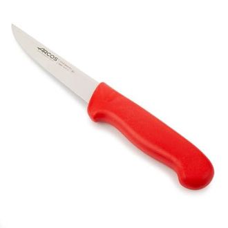 Arcos Couteau D&eacute;sosseur Lame Acier Inoxydable Nitrum 130 mm - Couteau de Boucher Professionnel pour Viande - Manche Ergonomique Polypropyl&egrave;ne S&eacute;rie 2900 - R