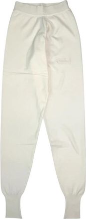 Hinnominate Hinnominate, Femme, Pantalons, Blanc, Taille: 40 FR Pantalon en maille