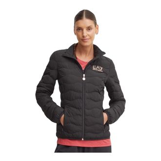 Emporio Armani Leichte schwarze Pufferjacke - - Jackets - Damen - Schwarzk - 2XS