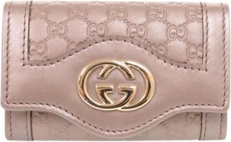 Gucci Pre-owned Porte-cl&eacute;s - Femme - Pre-owned - Rose - Taille: ONE Size