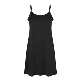 Masai Robe nuisette douce et luxueuse - Femme - Robes - Noir - Taille: 36 FR