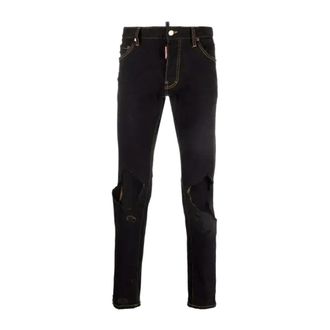 Dsquared2 Baumwoll-Denim-Jeans - - Jeans - Herren - Schwarzk - XL