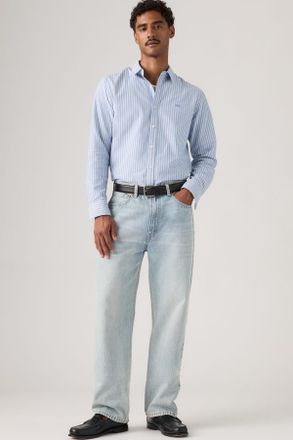 Levi's Jean 565 Loose Straight - Homme - D&eacute;lavage Moyen / My Backstory - 28X30