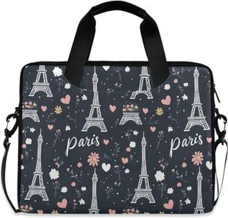Alaza Sac pour ordinateur portable de 40,6 &agrave; 15,6 pouces, sac &agrave; bandouli&egrave;re pour ordinateur portable de 40,6 &agrave; 15,6 cm, sac fourre-tout pour femme, homme, &eacute;