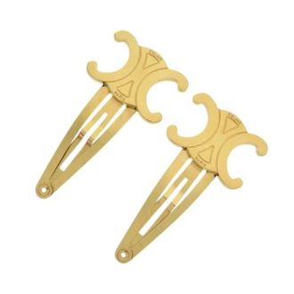 Celine Pre-owned Hair clip - Femme - Pre-owned - Jaune - Taille: ONE Size