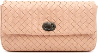 Bottega Veneta Clutches - Nappa Intrecciato Clutch - Gr. unisize - in Braun - f&uuml;r Damen